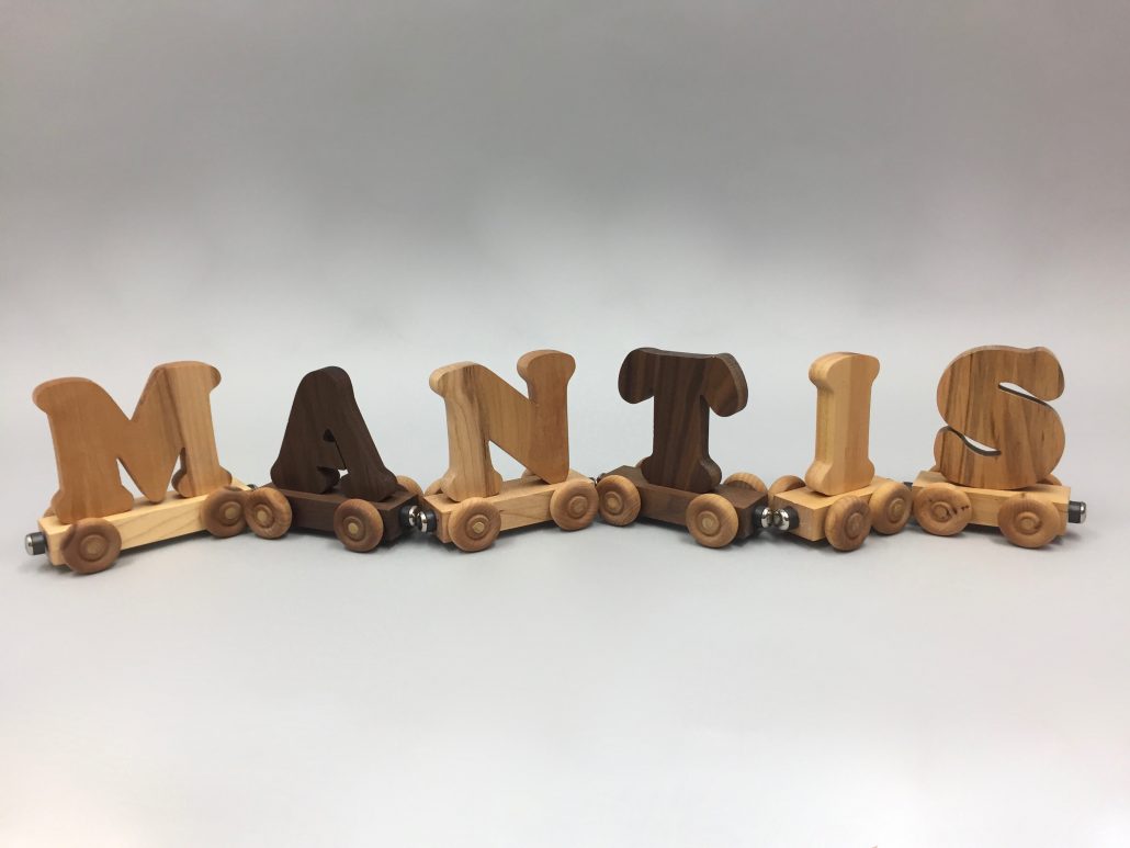 Wooden Locomotive Train Puzzle – Toy Store Playing Mantis