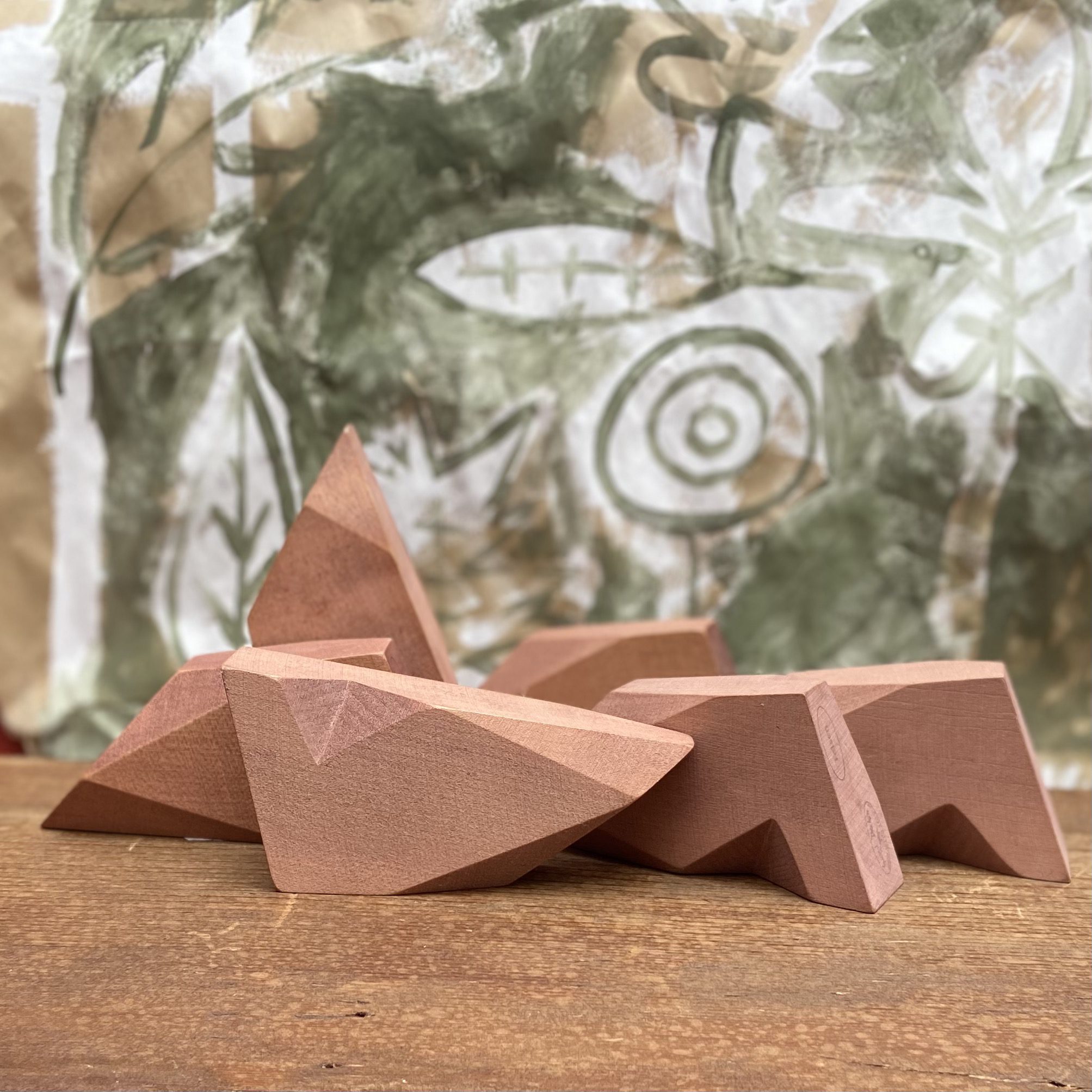 Red Thick Rock Small – Playing Mantis NYC