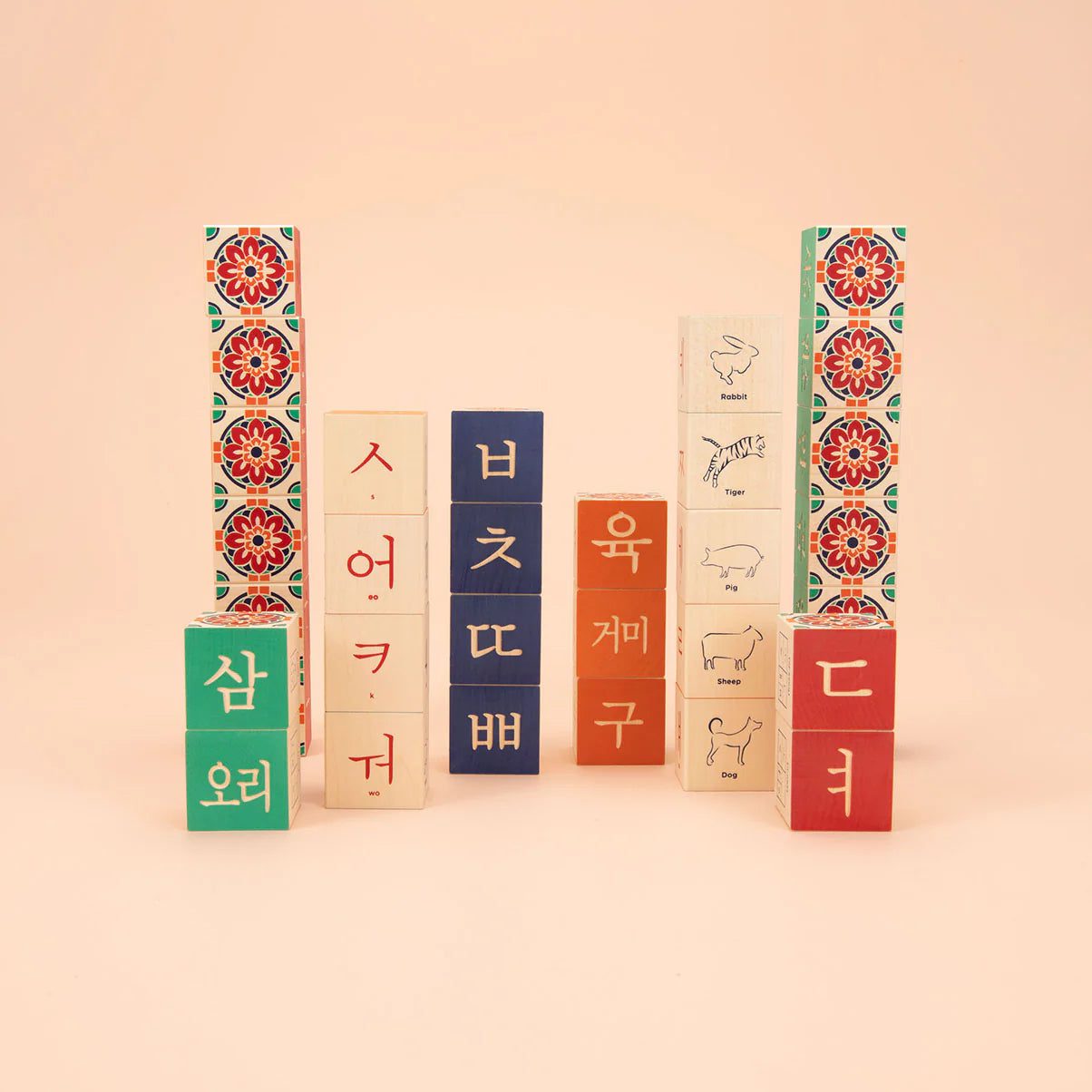 Korean ABC Blocks – Playing Mantis NYC